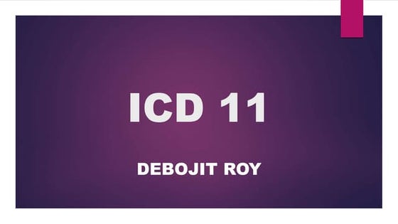 ICD | PPT