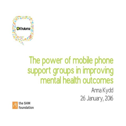 The power of mobile phone support groups in improving mental health ...