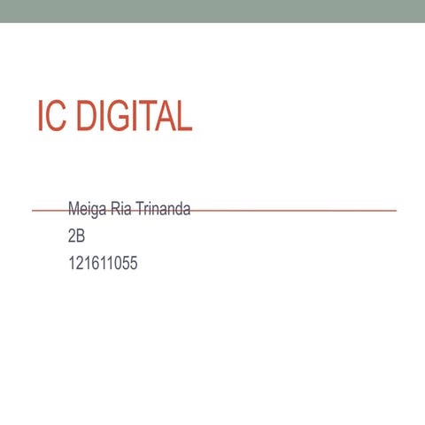 Ic digital | PPTX
