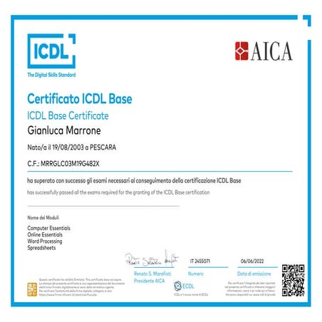 ECDL Base.pdf | Computer Software and Applications | Computing