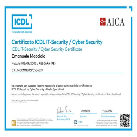 ICDL_Certificato IT-Security Cyber Security_2575602_Macciola.pdf