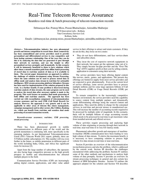 Guideline for Call Data Record Analysis by Raghu Khimani | PPT