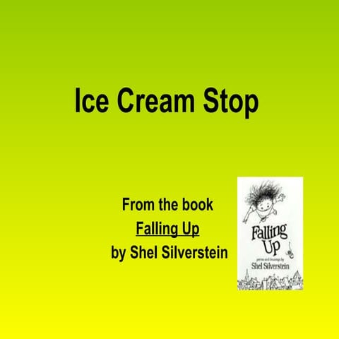 Ice Cream Stop | PPT