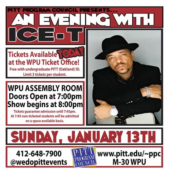 Advertisement - An Evening with Ice-T | PDF