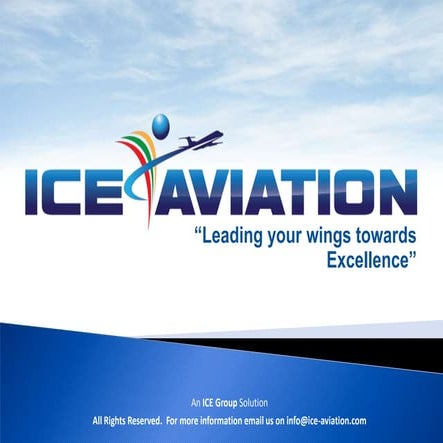 Ice aviation profile -August 2011 | PPTX