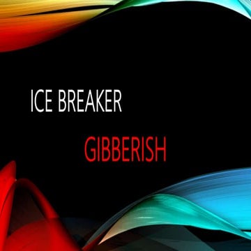 Ice breaker | PPT