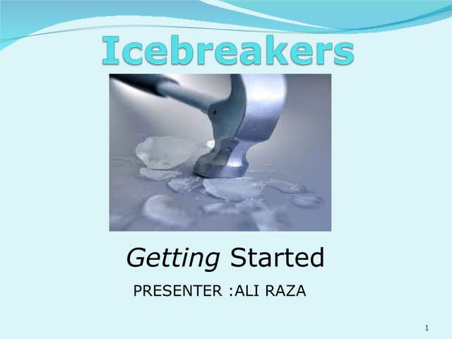Ice breakers Presentation | PPTX
