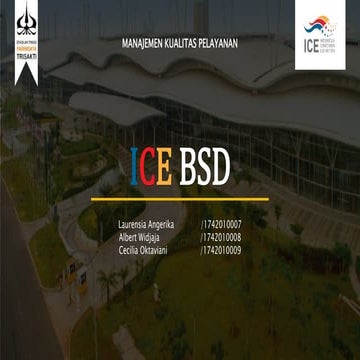 Kualitas Pelayanan ICE BSD | PPTX
