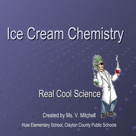 Ice Cream Chemistry | PPT