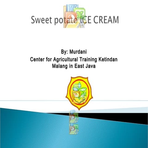 Ice cream sweet potato | PPT
