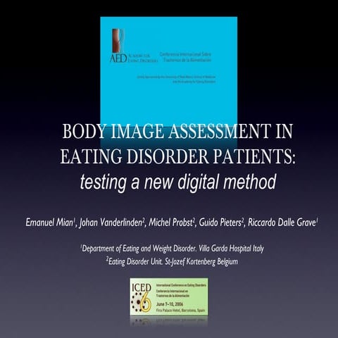 Body Image: a new method for the assessment | PPT
