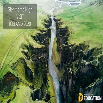 Iceland trip for Y10 and Y11 students | PPTX