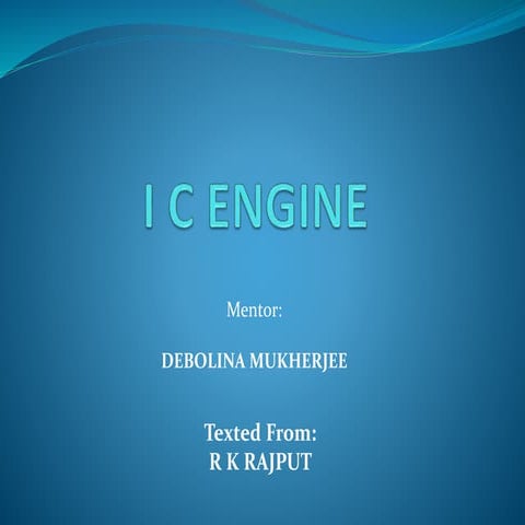 I c engine | PPT