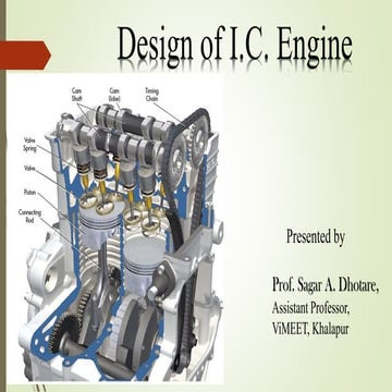 IC Engine Basics Theory by Prof. Sagar Dhotare | PDF