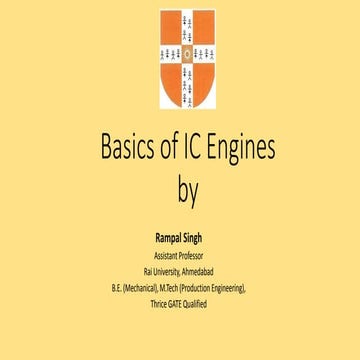 Ic engine lecture 1 | PPT