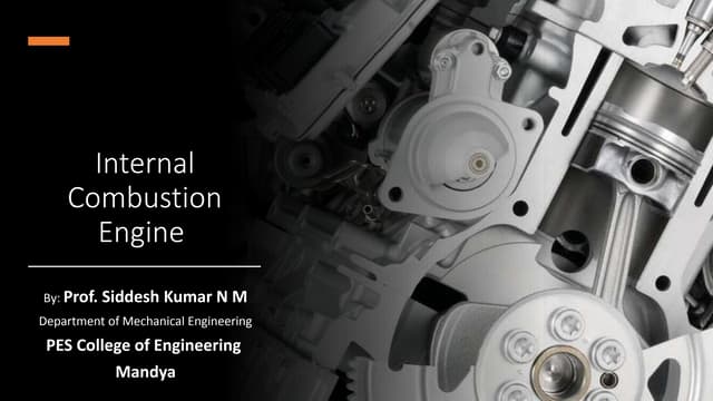 Crosshead & trunk engines | DOC