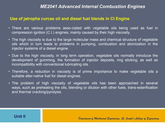 Advanced Internal Combustion Engines | PPT