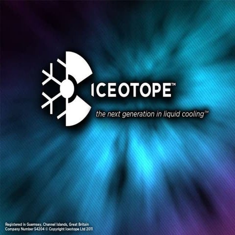 Iceotope Presentation Dec2011 | PPTX