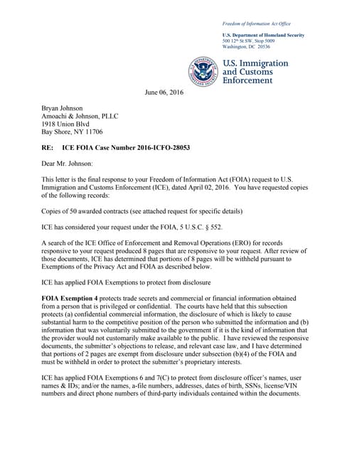 EPA CAA Response Letter to FOIA | PDF | Law