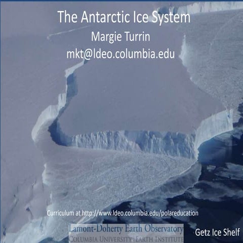 The Antarctic Ice System | PPTX | Geography | Science