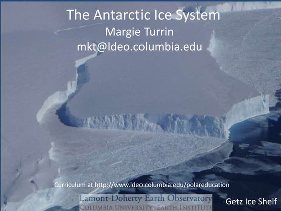 Antarctica Melting (w/ proof from diff. articles) | PPTX