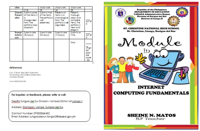 SAMPLE FORMAT OR TEMPLATE FOR -SCHOOL-ICT-PLAN | DOCX