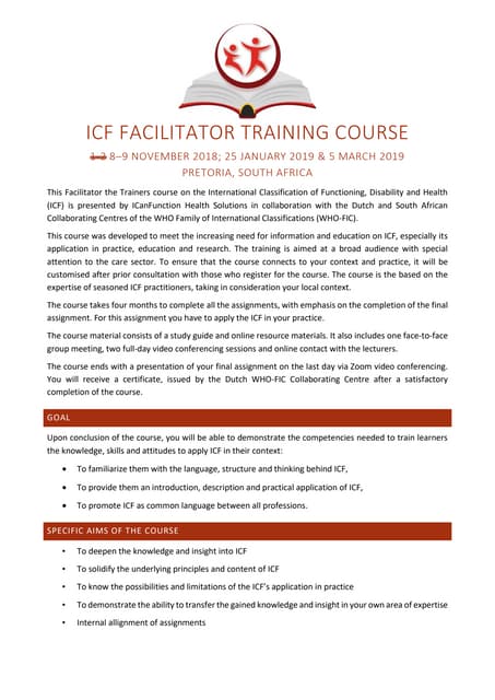 ICF Assessment form | PDF