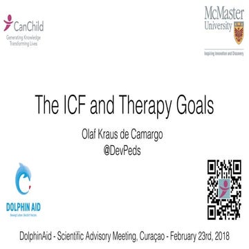 The ICF and Therapy Goals | PDF