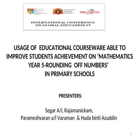 ICGE6 Educational Courseware for learning mathematics.ppt