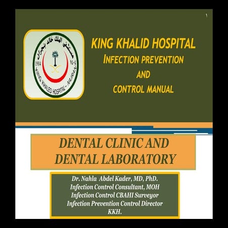 Infection Control Guidelines for Dental Clinics [compatibility mode] | PDF
