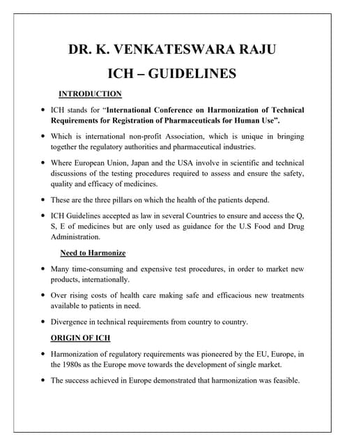 Common Technical Document (CTD) | PPTX