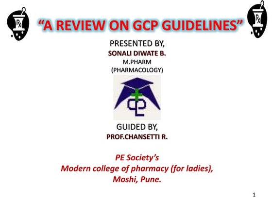 Good Clinical Practice (GCP) | PPT