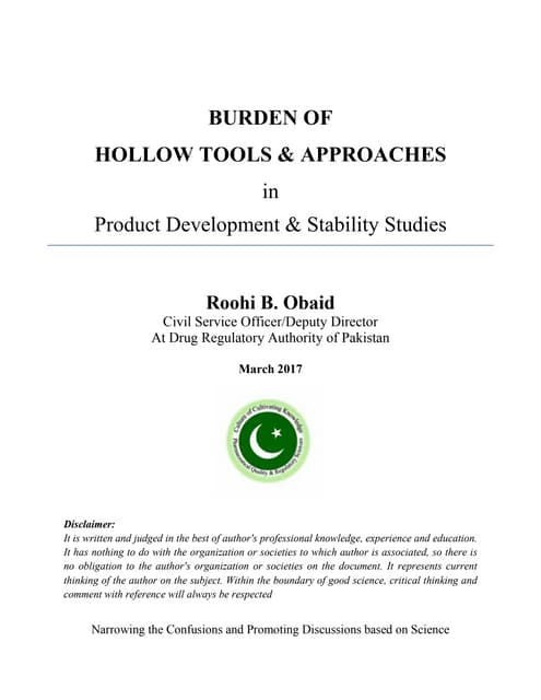 Stages of scale up process mparm 1st year pharmaceutical process ...