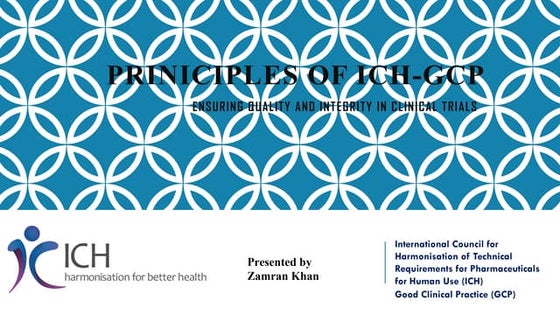 Brief Introduction to ICH E6 (R3) guidelines | PPTX