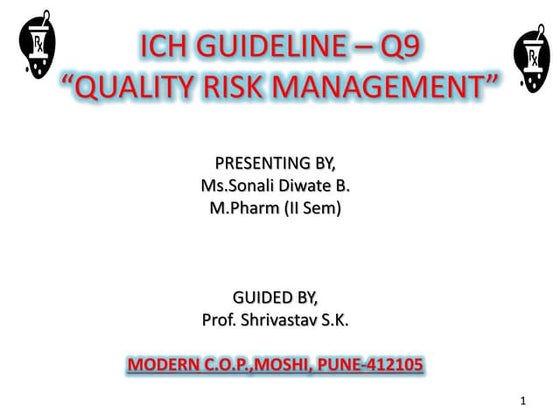 Quality Risk Management | PPTX