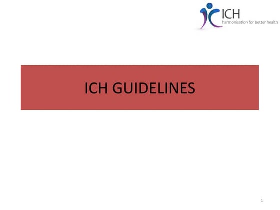 Ich guidelines Q1A(R2) | PPTX | Pharmaceutical Industry | Industries