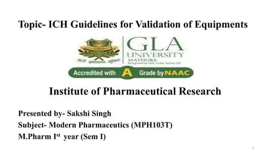 Analytical methods validation as per ich & usp | PPT