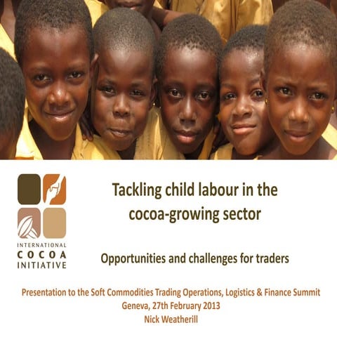 Tackling child labour in the cocoa-growing sector - Opportunities and ...