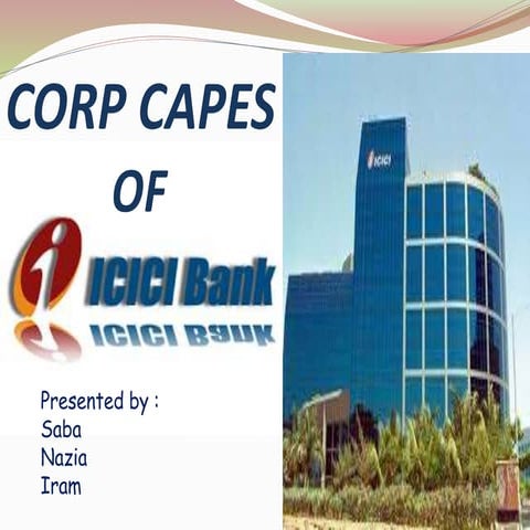 Icici bank | PPTX
