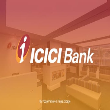 Digital Marketing strategy - ICICI Bank. | PPTX