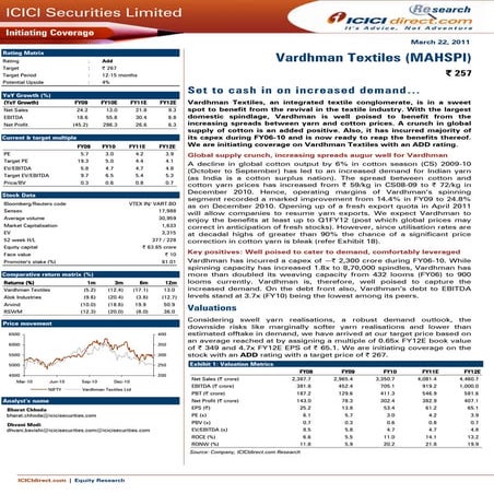 vardhman_textiles_initiatingcoverage | PDF