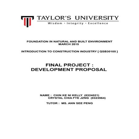 Residential Building Construction Report | PDF