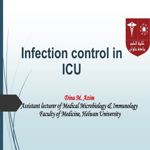IC in ICU.pdf infections in icu and how to deal with it perfectly | PPT