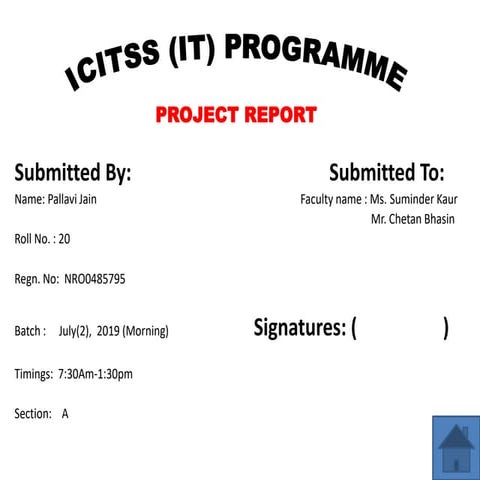 ICITSS (IT) Programme CORE BANKING SOLUTIONS. PPT | PPTX