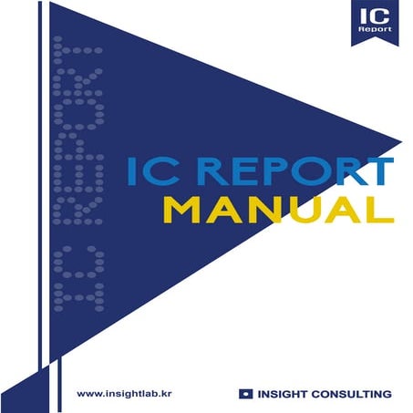 [기타] IC REPORT(사용 MANUAL) | PDF