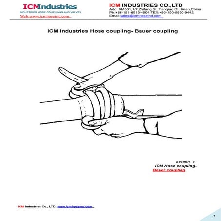 Bauer coupling information ---ICM INDUSTRIES | PDF | Science