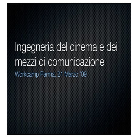 ICMC - Workamp Parma | PDF