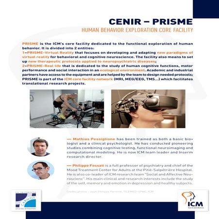 Plateforme CENIR - PRISME | PDF