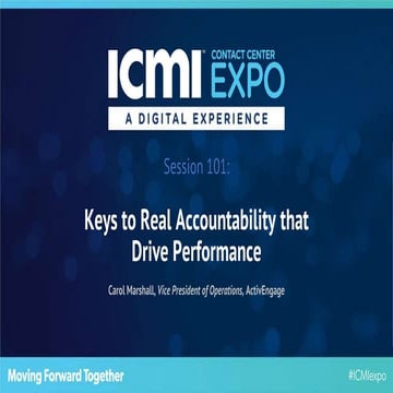 Keys to Real Accountability that Drive Performance | PPTX