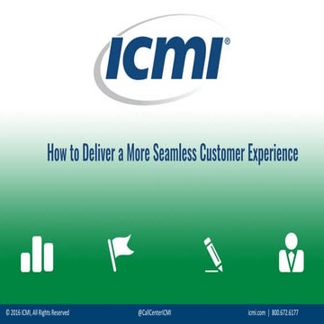 How to Deliver a More Seamless Customer Experience | PDF